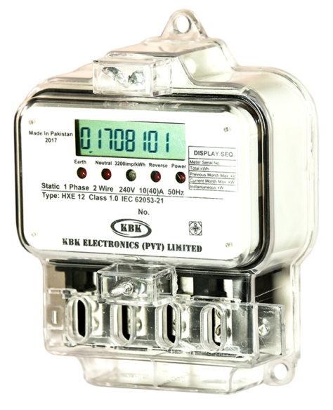 Single Phase Static Energy Meter – Smart Metering – KBK Electronics ...