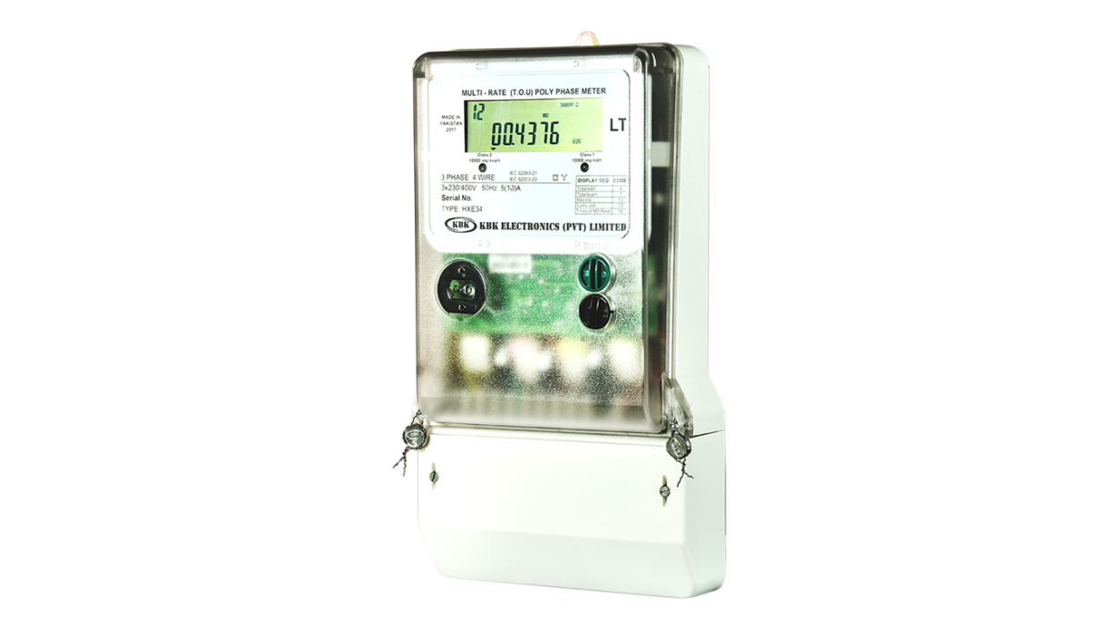 Poly Phase Static Energy Meters – Smart Metering – KBK Electronics (Pvt ...
