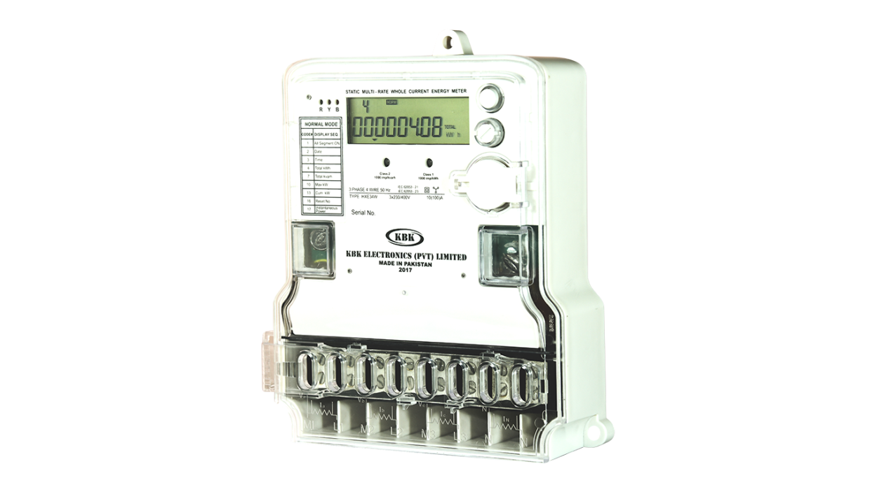 Poly Phase Static Energy Meters – Smart Metering – KBK Electronics (Pvt ...